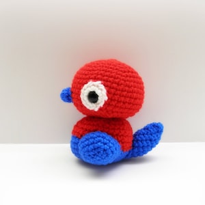 Crochet Porygon Inspired Chibi Pokemon - Etsy