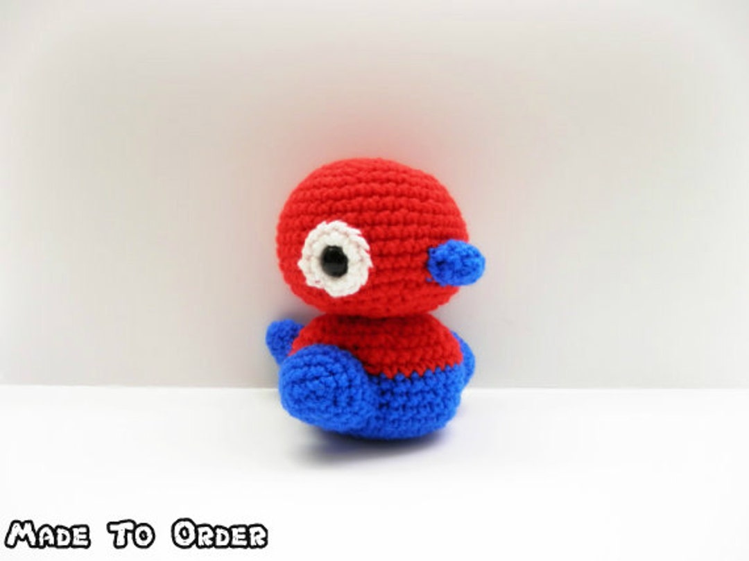 Crochet Porygon Inspired Chibi Pokemon - Etsy