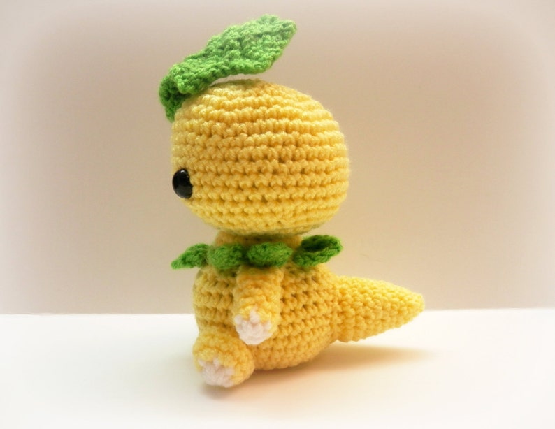 Crochet Bayleef Inspired Chibi Pokemon - Etsy