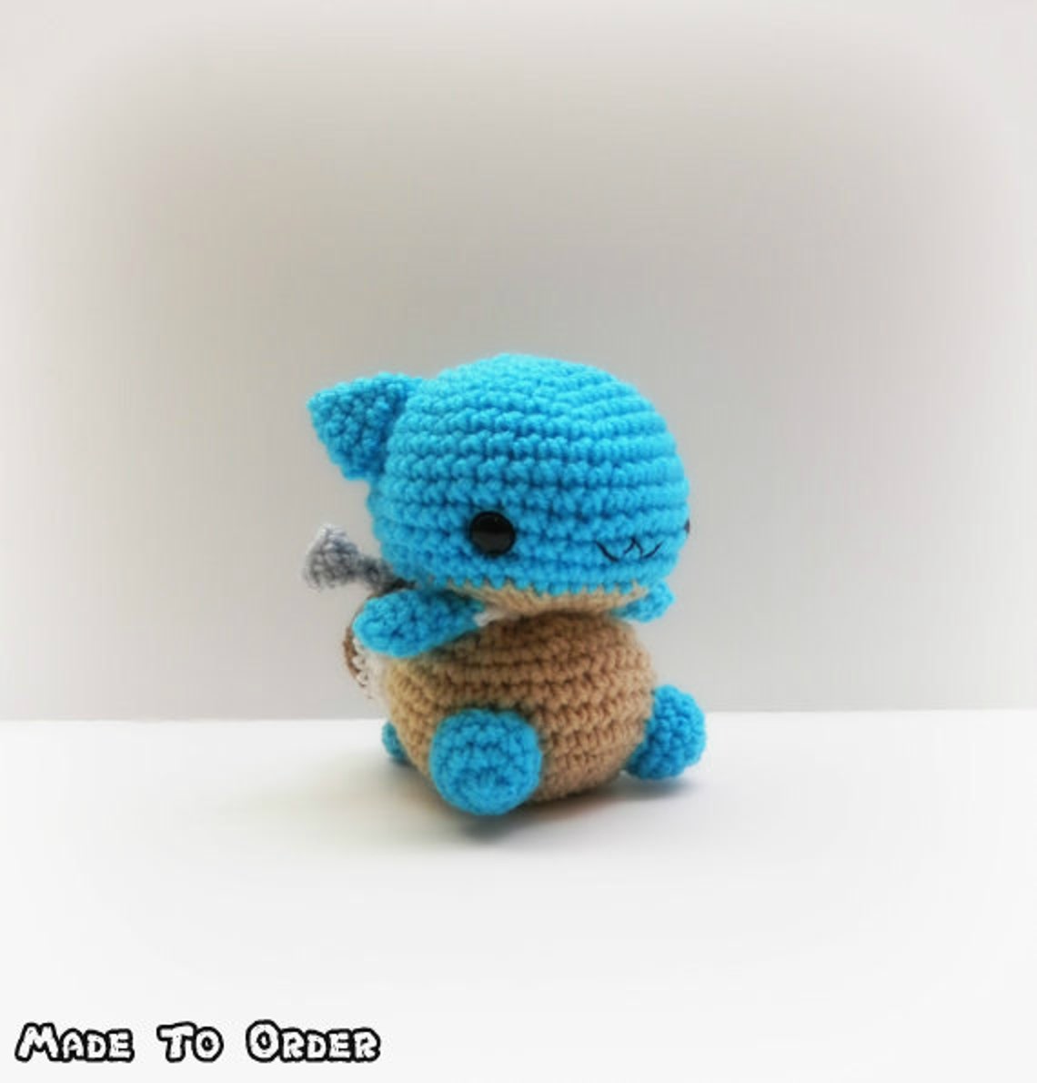 Crochet Blastoise Inspired Chibi Pokemon - Etsy