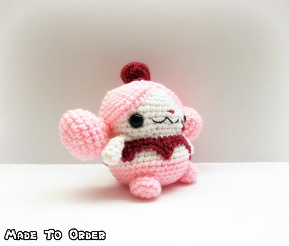 Crochet Slurpuff Inspired Chibi Pokemon | Etsy