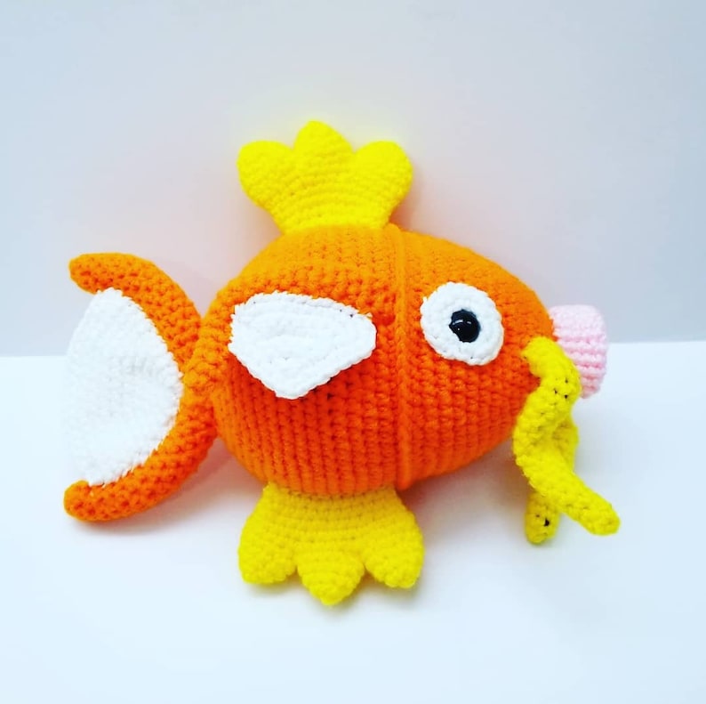 Crochet Magikarp Inspired Chibi Pokemon - Etsy