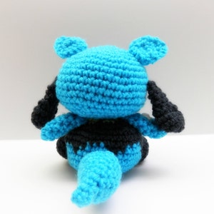 Crochet Riolu Inspired Chibi Pokemon - Etsy