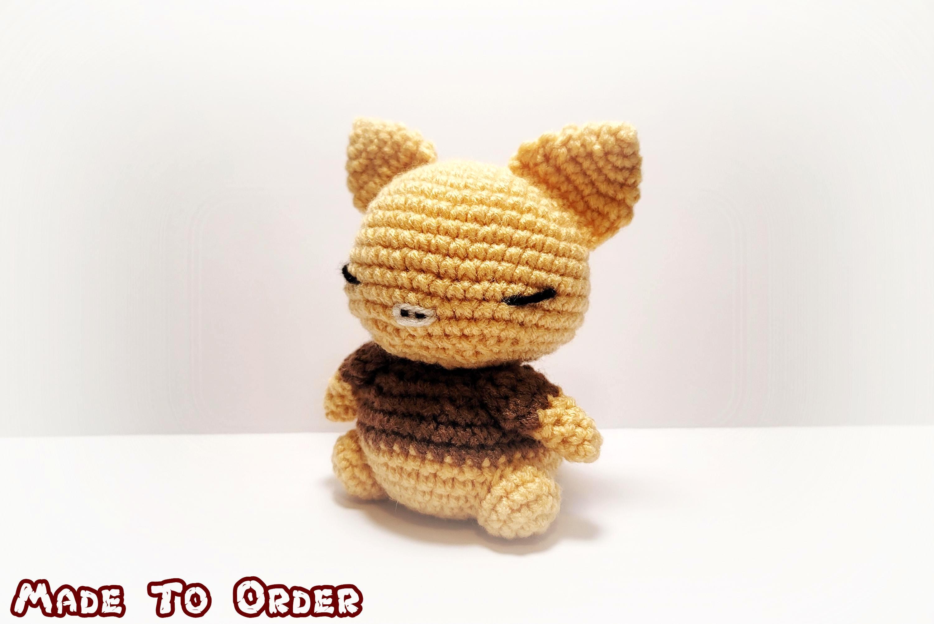 Crochet Abra Inspired Chibi Pokemon - Etsy