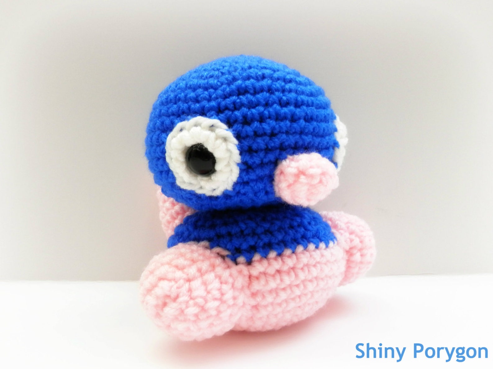 Crochet Porygon Inspired Chibi Pokemon - Etsy