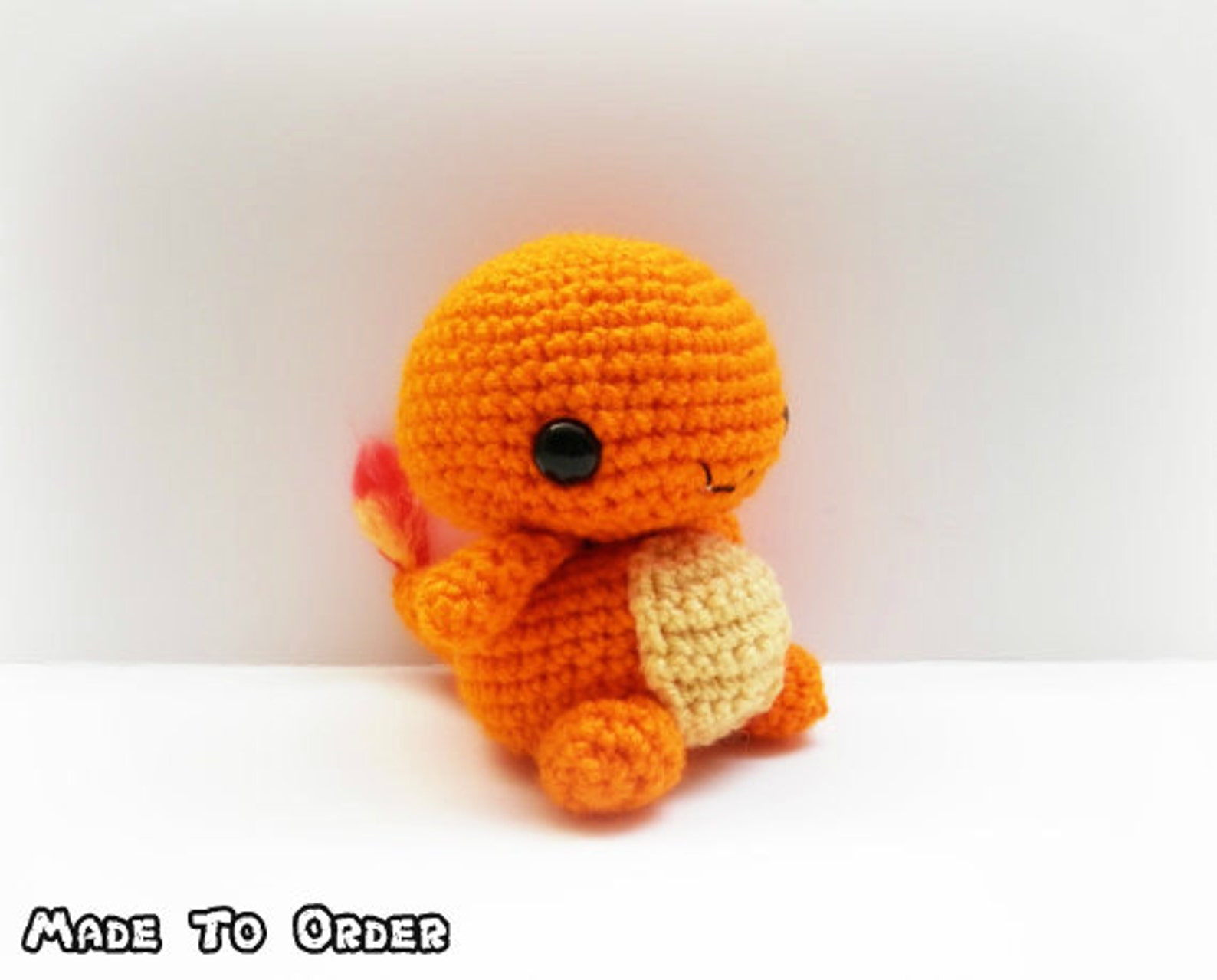 Crochet Charmander Inspired Chibi Pokemon - Etsy