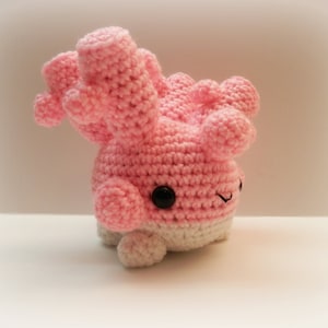 Stuffed Animals & Plushies Crochet Ralts Inspired Chibi Pokemon Toys ...