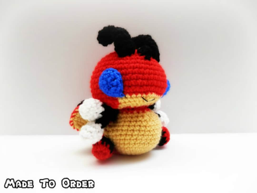 Crochet Ledian Inspired Chibi Pokemon - Etsy