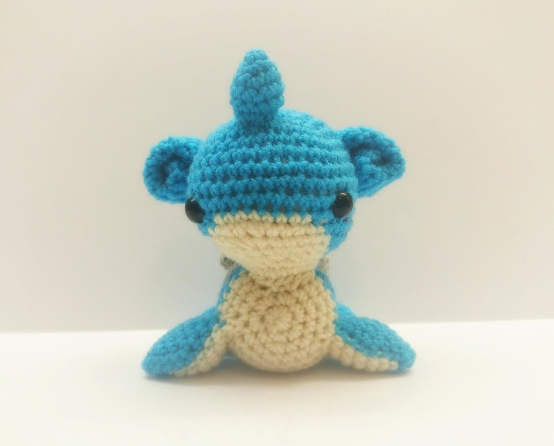 Crochet Lapras Inspired Chibi Pokemon | Etsy