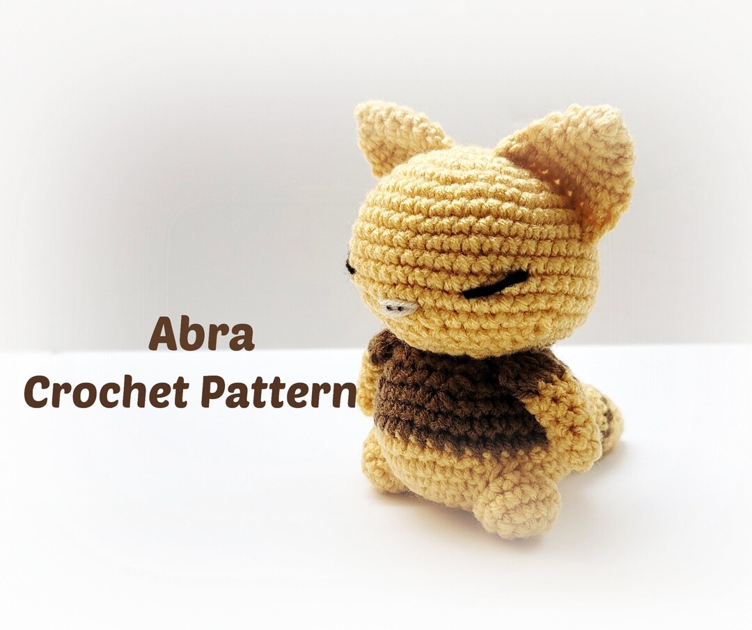 Abra Crochet Pattern - Pattern Only - English Only - Etsy