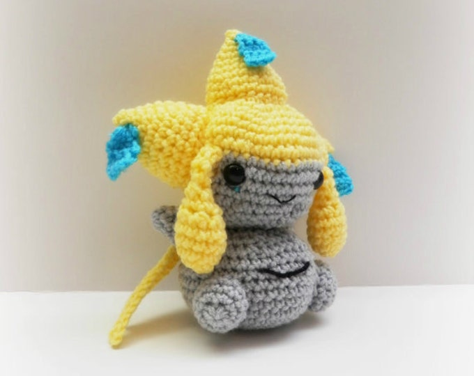 Crochet Jirachi Inspired Chibi Pokemon | Etsy