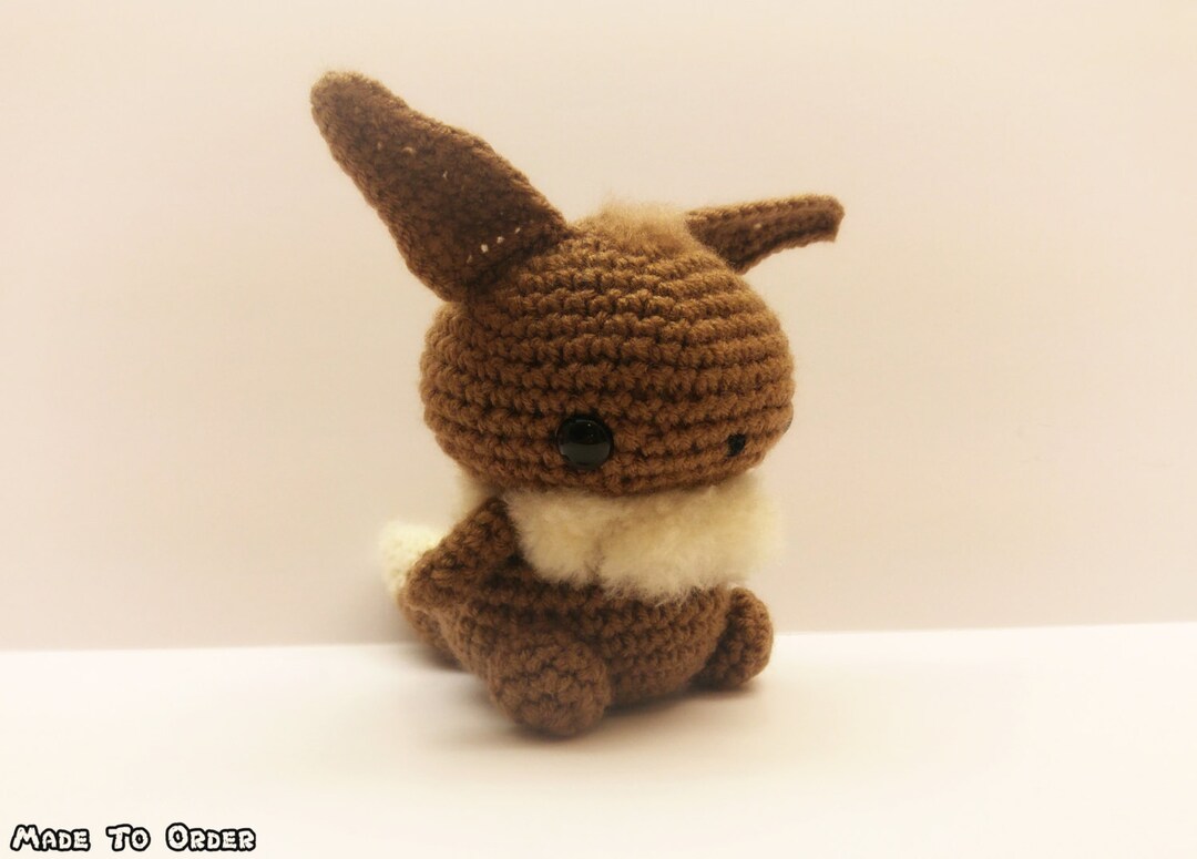 Crochet Eevee Inspired Chibi Pokemon - Etsy
