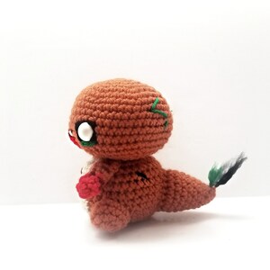 LIMITED EDITION Crochet Zombie Charmander Inspired Chibi Pokemon for ...