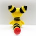 Crochet Ampharos Inspired Chibi Pokemon - Etsy