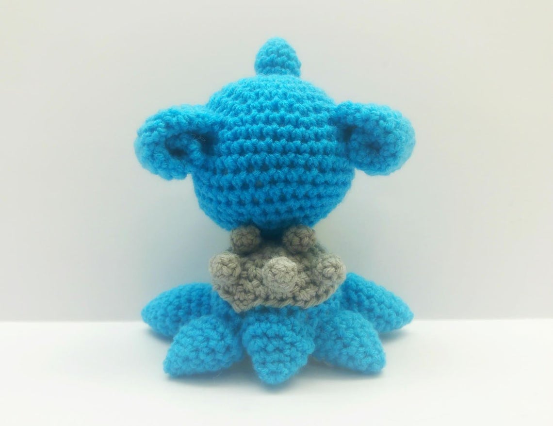 Crochet Lapras Inspired Chibi Pokemon - Etsy UK