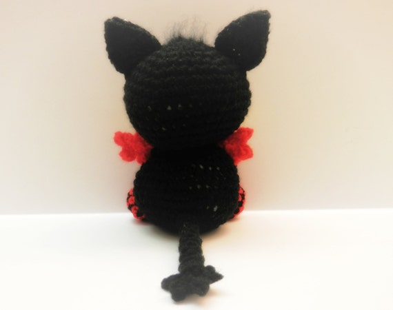 Crochet Litten Inspired Chibi Pokemon Starter Toys Stuffed Animals ...