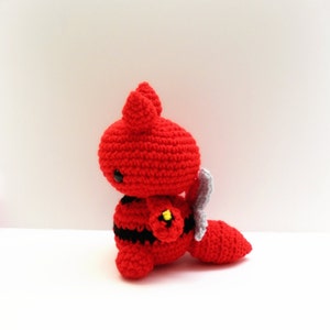 Crochet Scizor Inspired Chibi Pokemon - Etsy