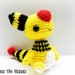 Crochet Ampharos Inspired Chibi Pokemon - Etsy