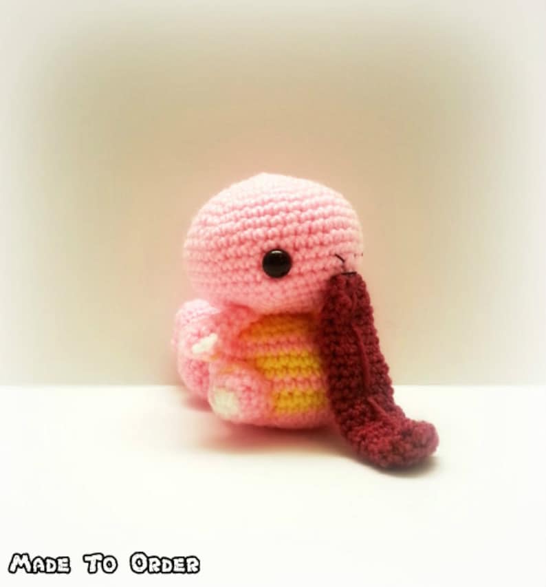 Crochet Lickitung Inspired Chibi Pokemon - Etsy