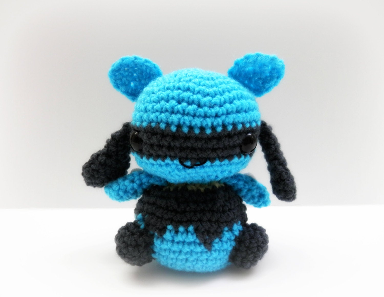 Crochet Riolu Inspired Chibi Pokemon | Etsy UK