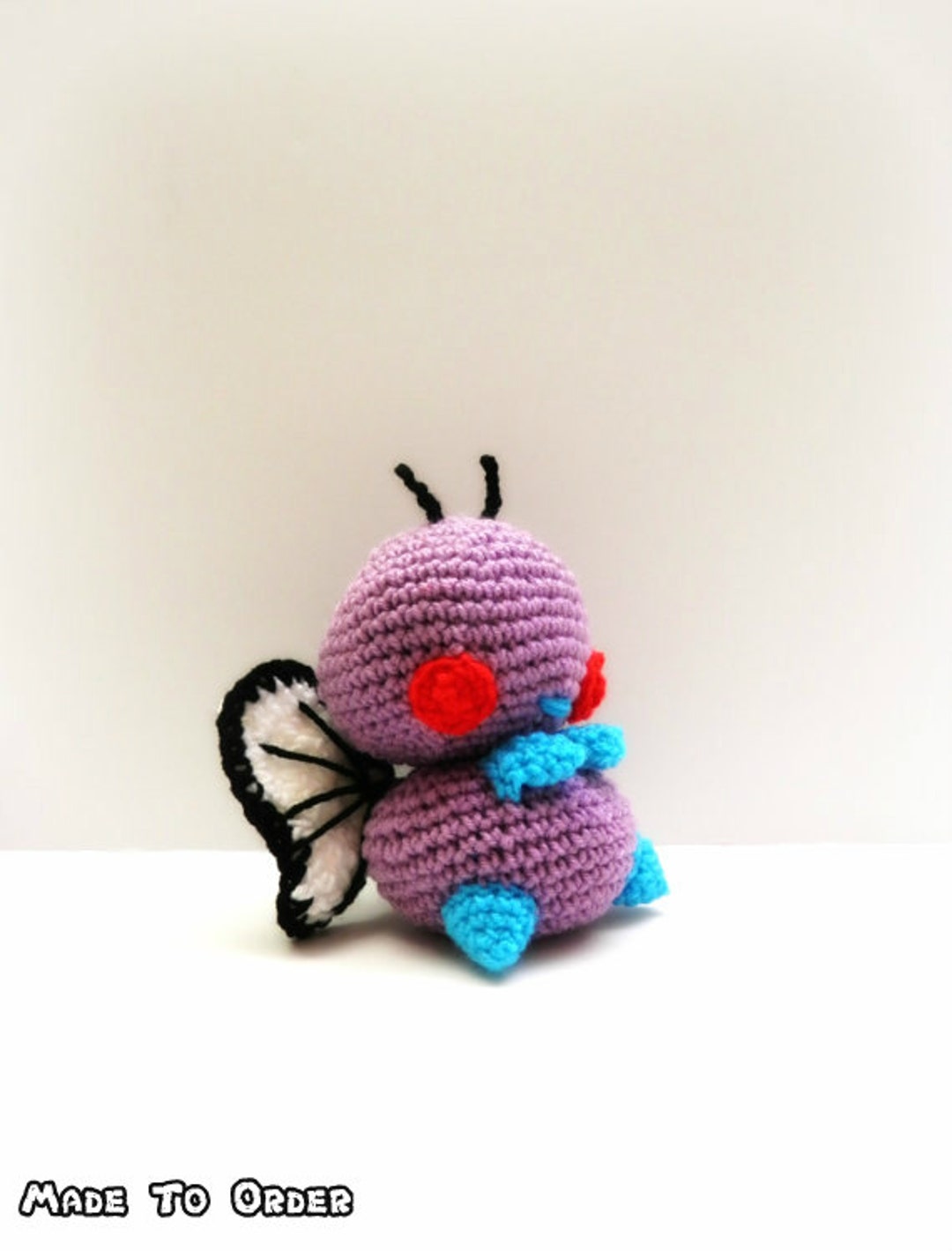 Crochet Butterfree Inspired Chibi Pokemon (shiny is Also Available) - Etsy
