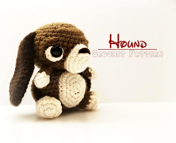 Crochet Hound Dog Pattern PATTERN ONLY inspired / Fan Made | Etsy