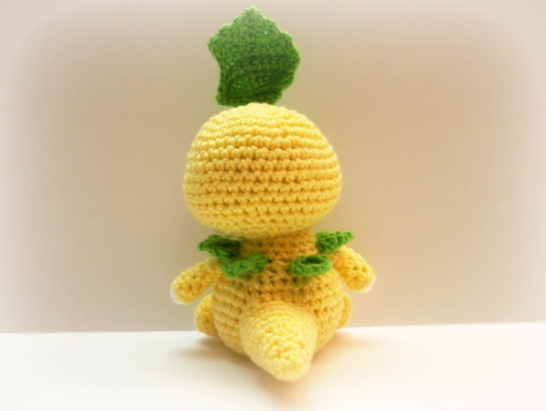 Crochet Bayleef Inspired Chibi Pokemon - Etsy