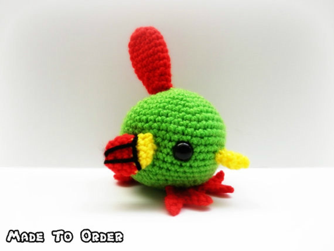 Crochet Natu Inspired Chibi Pokemon - Etsy