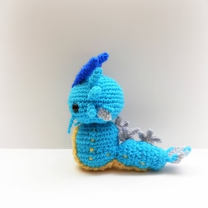 Crochet Gyarados Inspired Chibi Pokemon - Etsy
