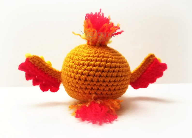 Crochet Moltres Inspired Chibi Pokemon #team Valor - Etsy