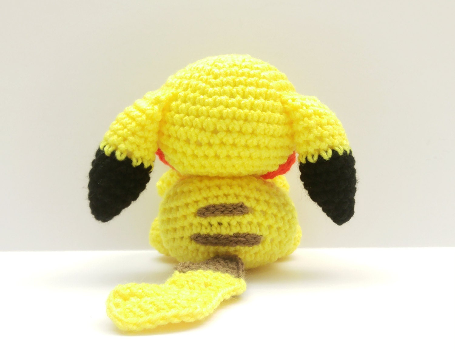 Crochet Pikachu Inspired Chibi Pokemon - Ears up or Down! - Etsy
