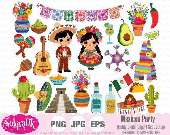 Mexican Fiesta Clip Art Free