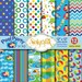 Boys Pool Party Digital Paper Pack, Pool Party Background,summer ...