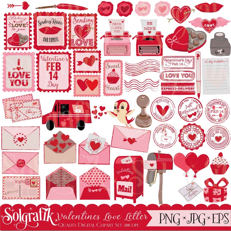 Valentine's Day Love Letter, Valentines Love Letter, Valentines Mail ...
