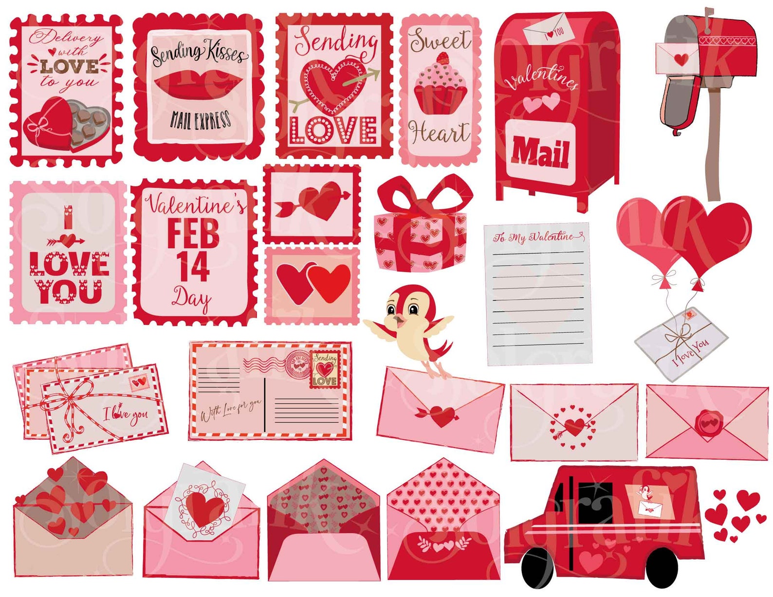 Valentine's Day Love Letter, Valentines Love Letter, Valentines Mail ...