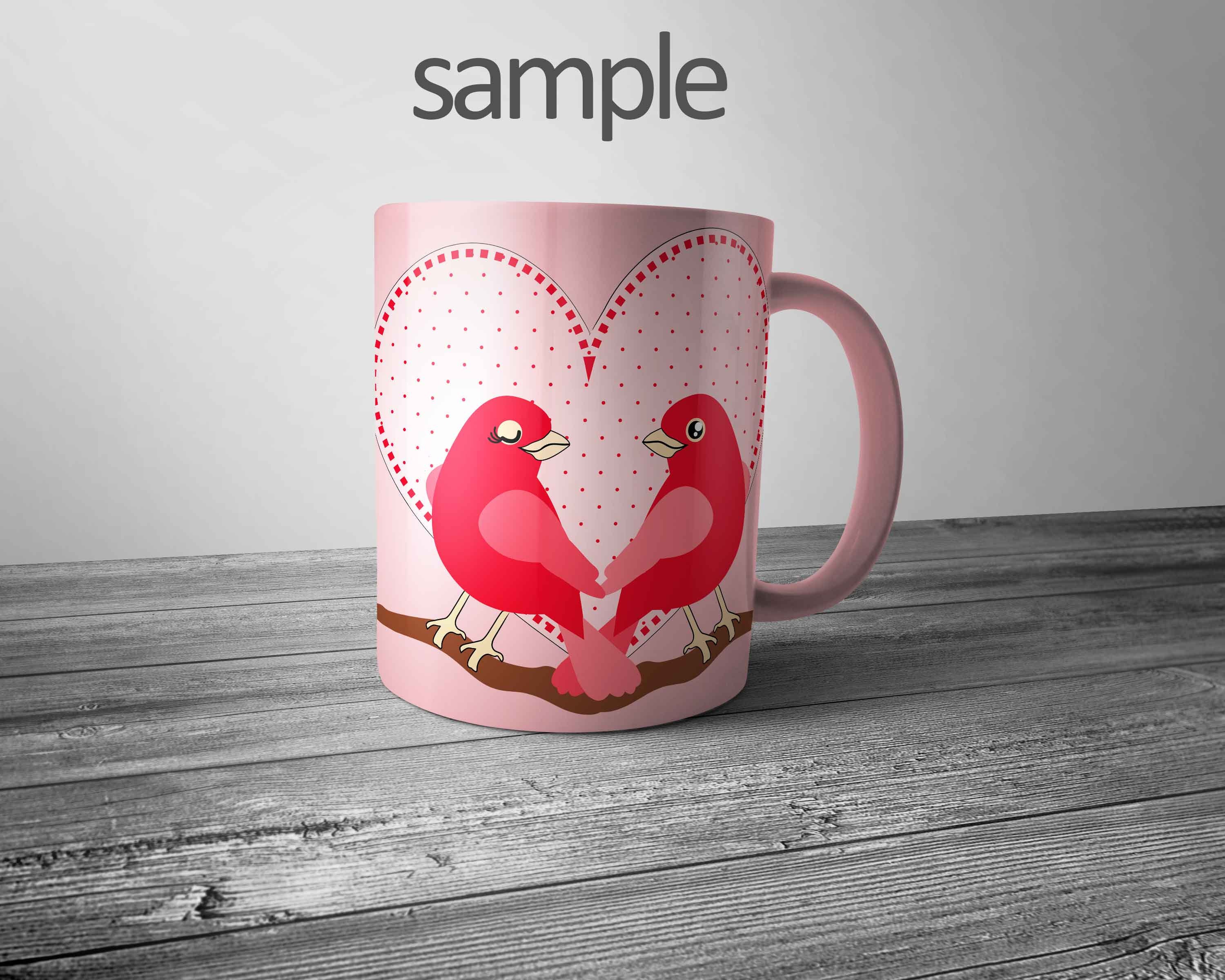 Valentine's Day Clipart Bundle: Birds Inlove, Hearts, Love Doodles,pink ...