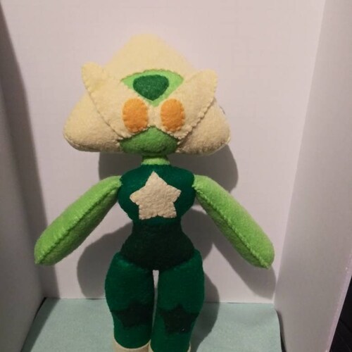 Peridot Steven Universe Crystal Gem Fleece Plush Doll | Etsy