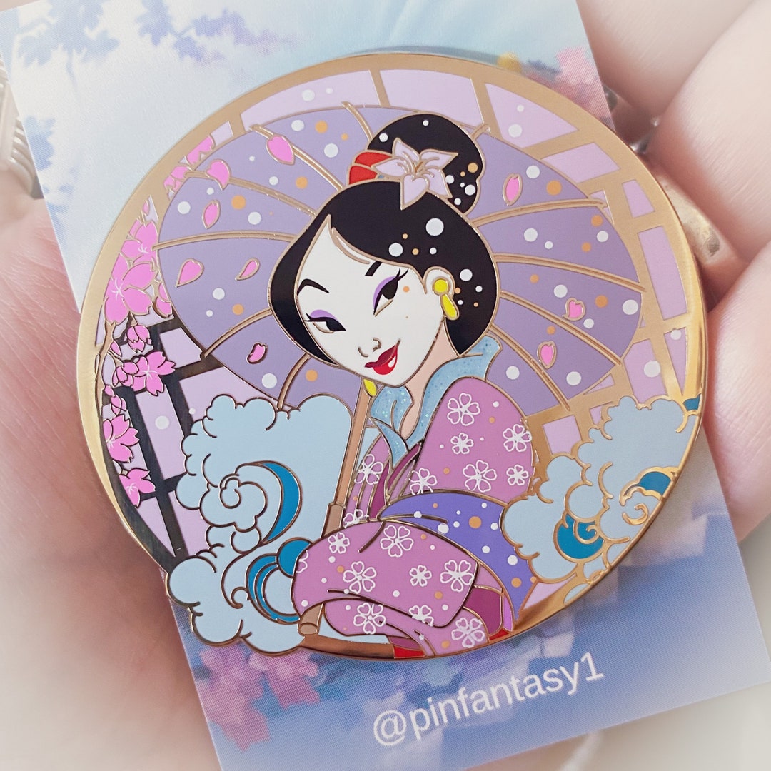 Mulan Fantasy Pin Disney Mulan Pin - Etsy