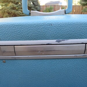 Vintage Blue Royal Traveller Train Case Blue Luggage Make up Case - Etsy