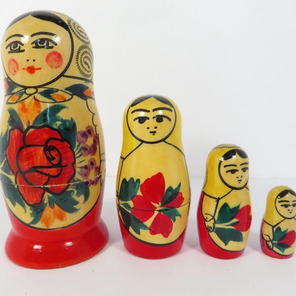 Wood Nesting Dolls - Etsy