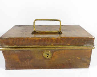 Metal Box With Handle - Etsy