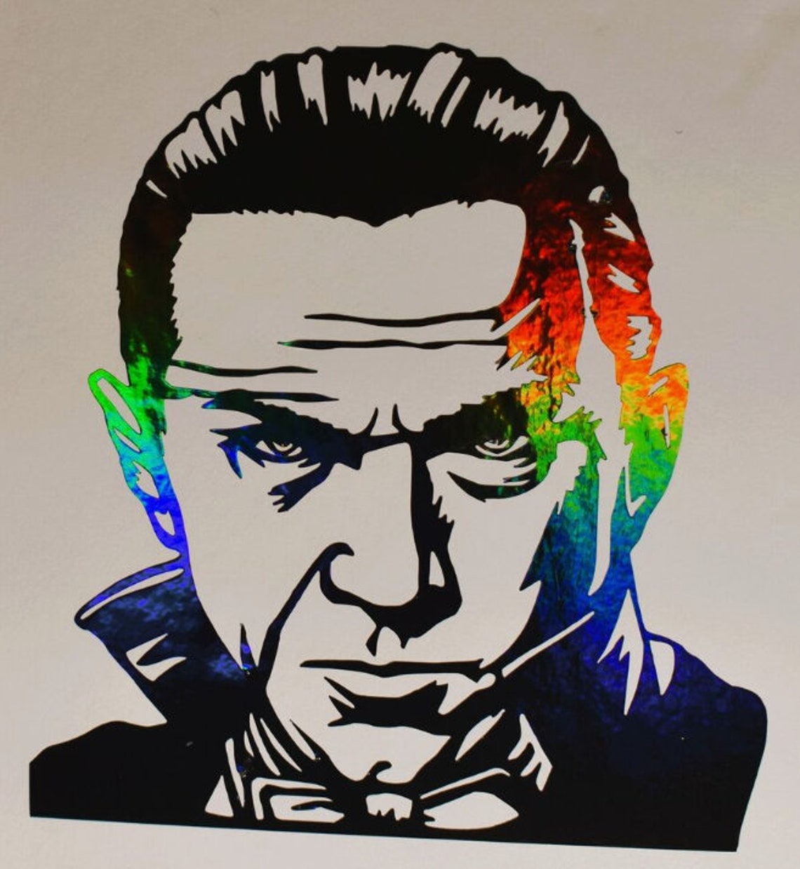 Holographic "the Count" Vampire Vinyl Decal Dracula Bela Lugosi Goth ...