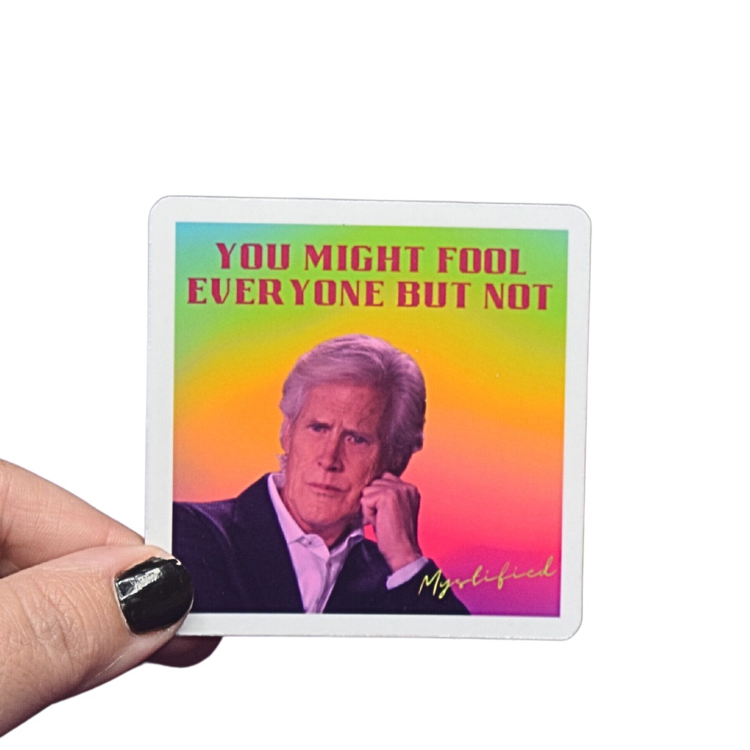 Keith Morrison Fan Sticker, Dateline Sticker, Pesky DNA Waterproof ...