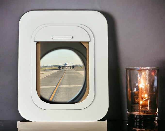 Sky-high Memories’ Airplane Window Picture Frame - Capture Your ...