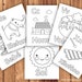 Printable Spanish Alphabet Coloring Pages - Etsy