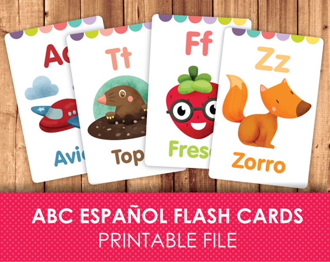 Printable Spanish Alphabet Coloring Pages - Etsy Canada