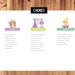 Daily Routine Printable Chart & Cards · Girl Pictures - Etsy