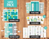 Printable Reward chart / Printable Chore chart / Editable PDF ...