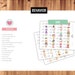 Daily Routine Printable Chart & Cards · Girl Pictures - Etsy