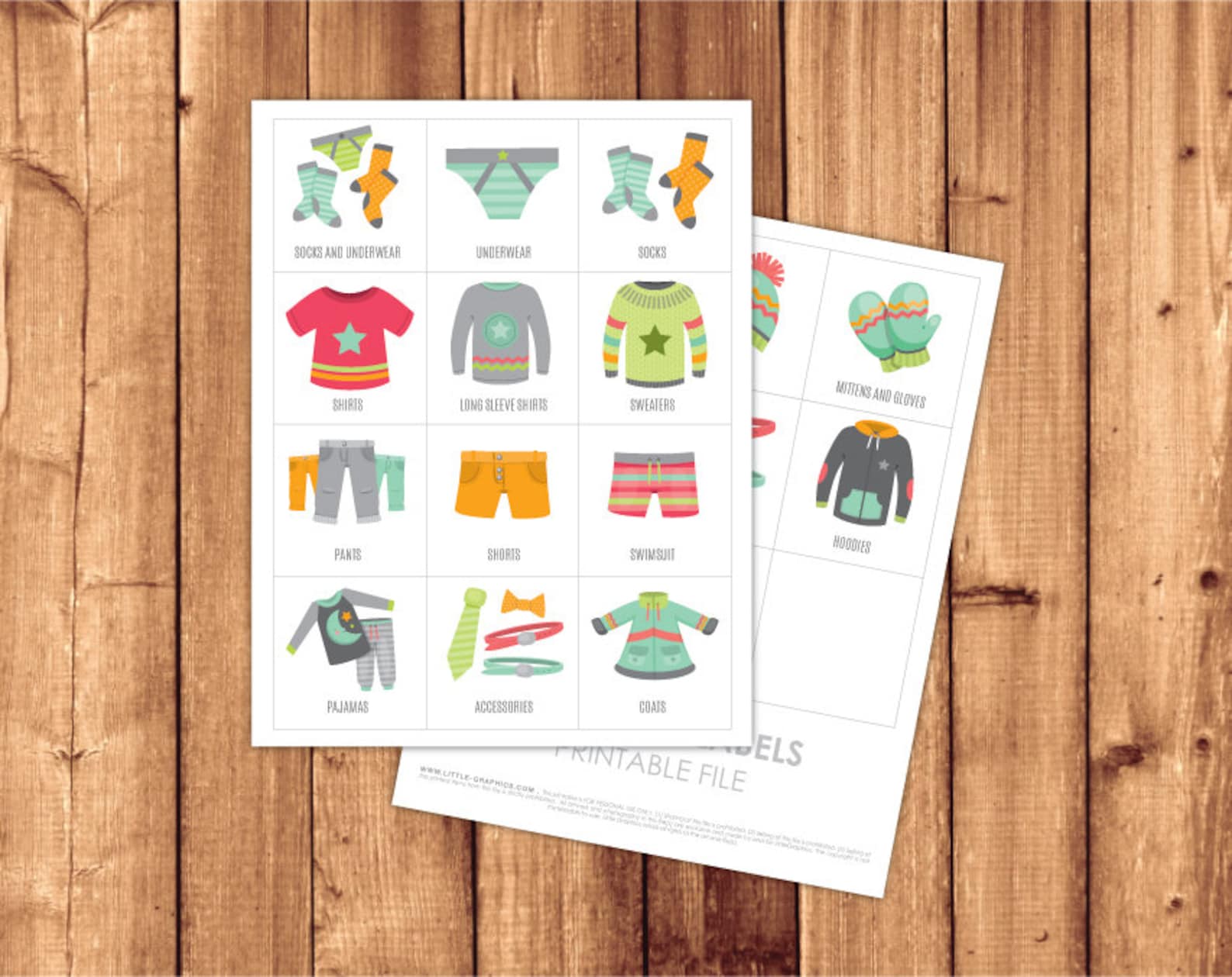 Printable Clothing Labels - Etsy